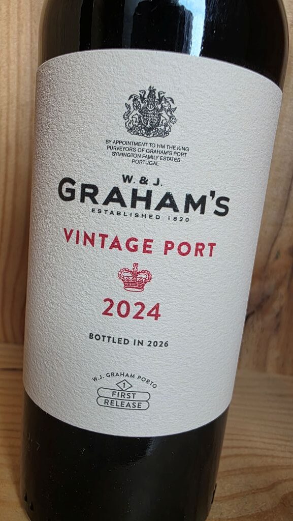 Graham's 2024 Vintage Port 75cl En Primeur Offer - Fareham Wine Cellar